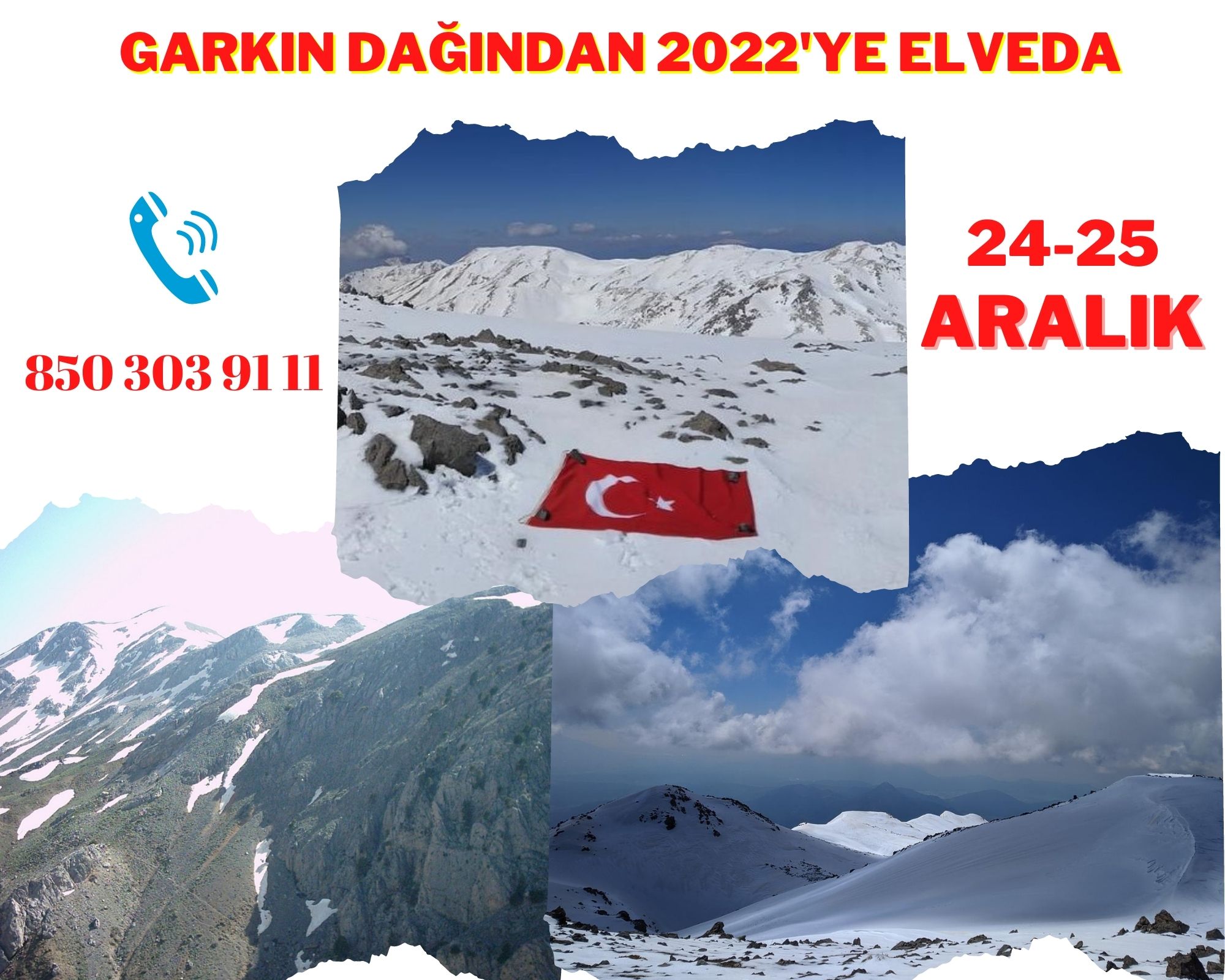 GARKIN DAĞINDAN 2022'YE ELVEDA - Anemon Trekking Spor Kulubü