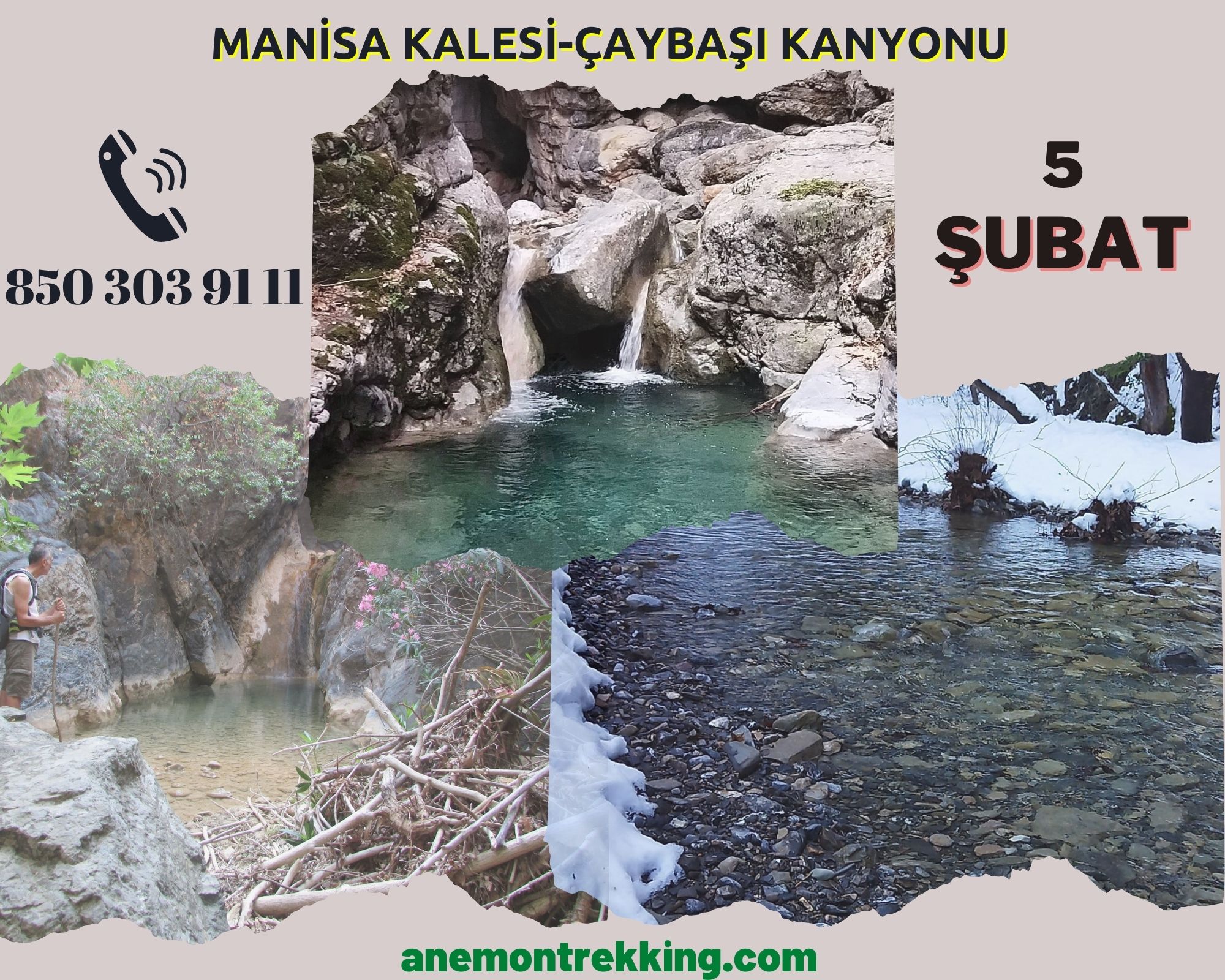 MANİSA KALESİ-ÇAYBAŞI KANYONU - Anemon Trekking Spor Kulubü
